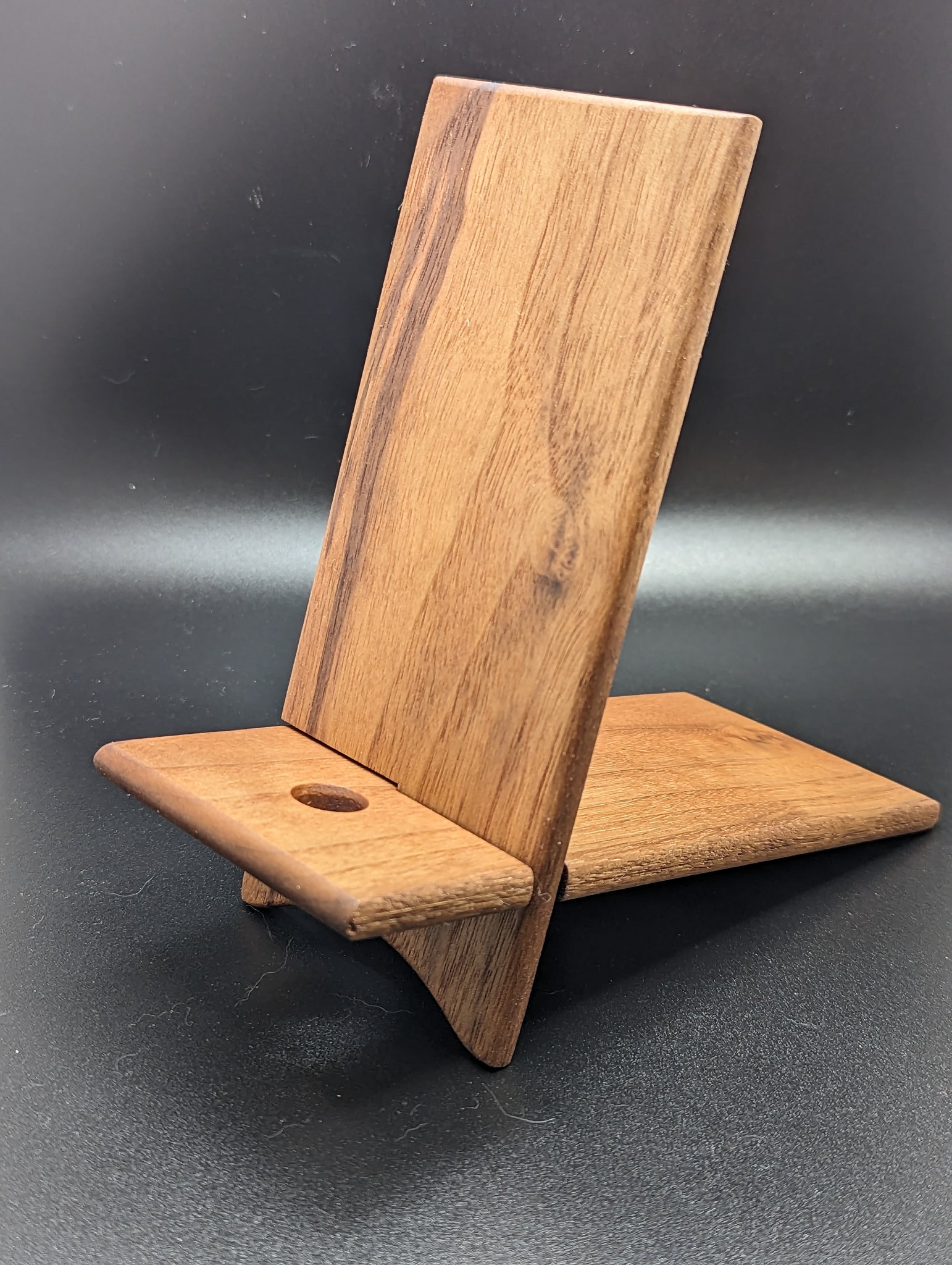 Phone Stand (Walnut) – Giroux Woodcraft